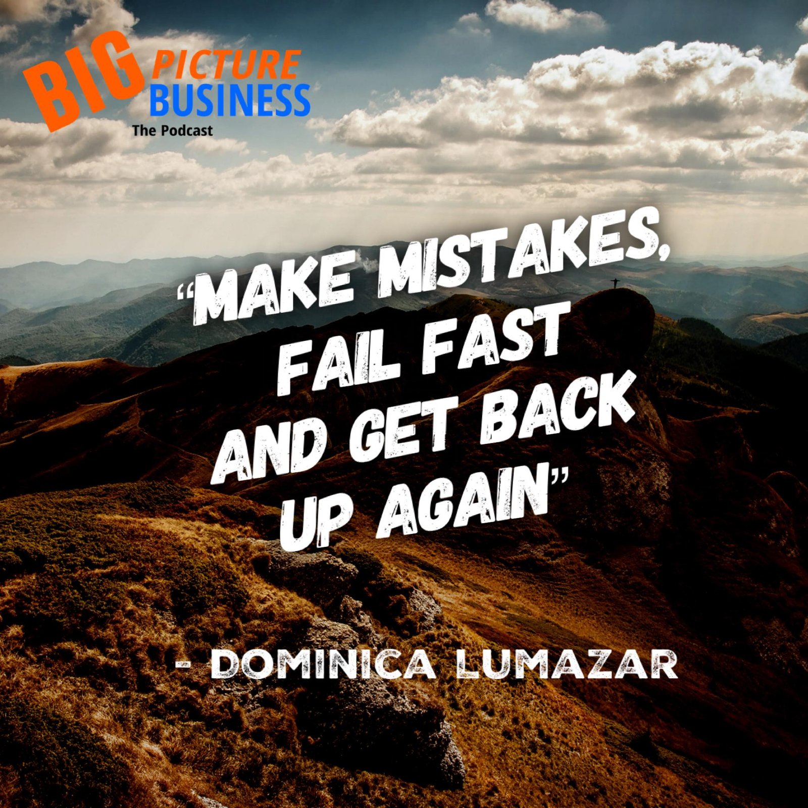 What To Do When It's All Your Fault - Big Picture Business Podcast